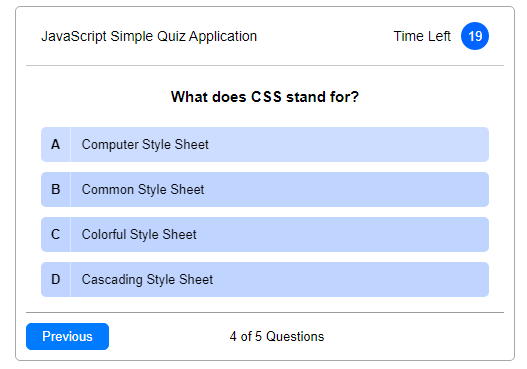Online HTML JavaScript Quiz App Generator Tool