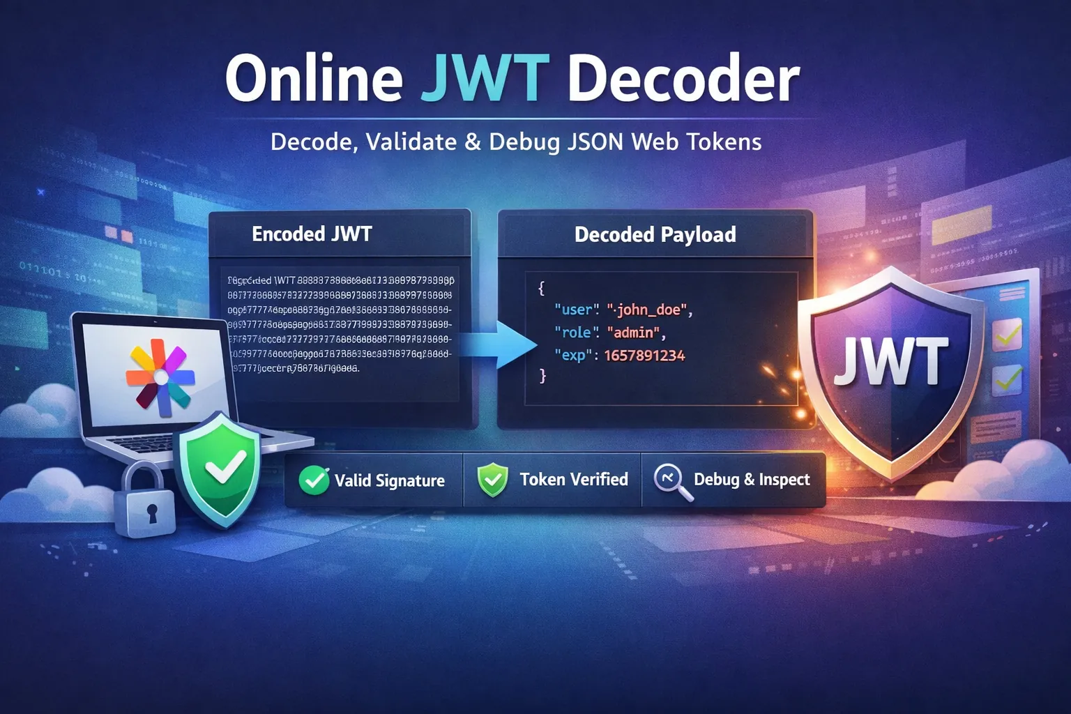 Online JWT Token Decoder & Validator (JSON Web Token Tool)